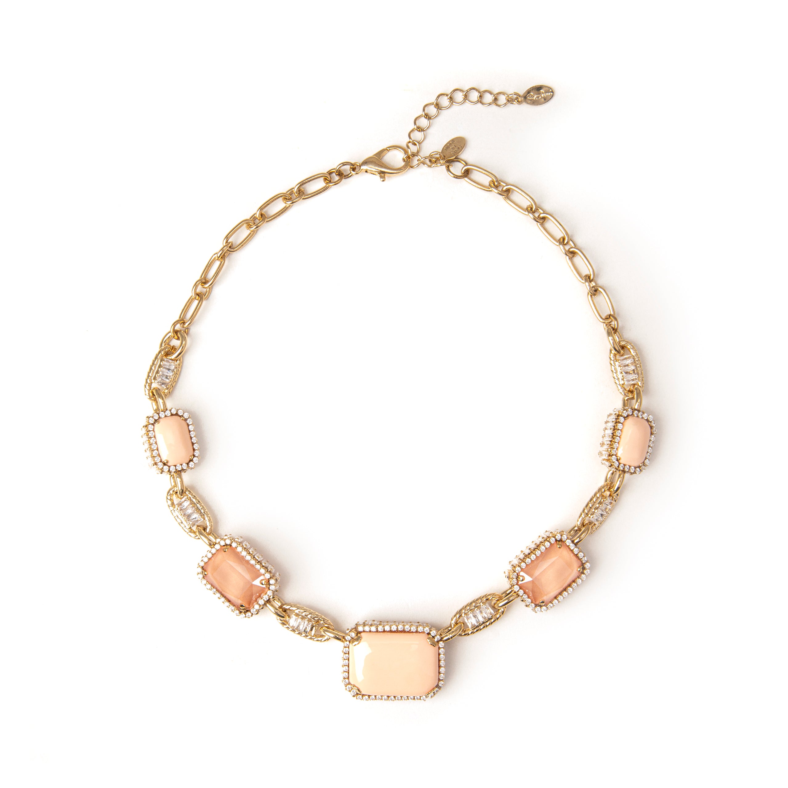 NECKLACE - FAVILLE POWDER line - Item Code 551400 – Sodini Bijoux